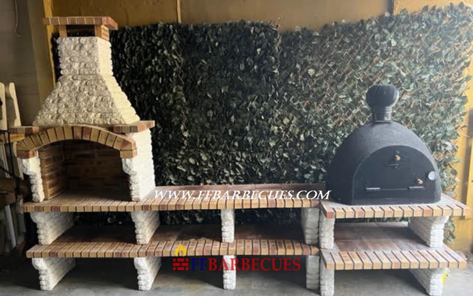 BARBECUE EN BRIQUES RUSTIQUE LÉOPARD F F 1450-F – FFBarbecues
